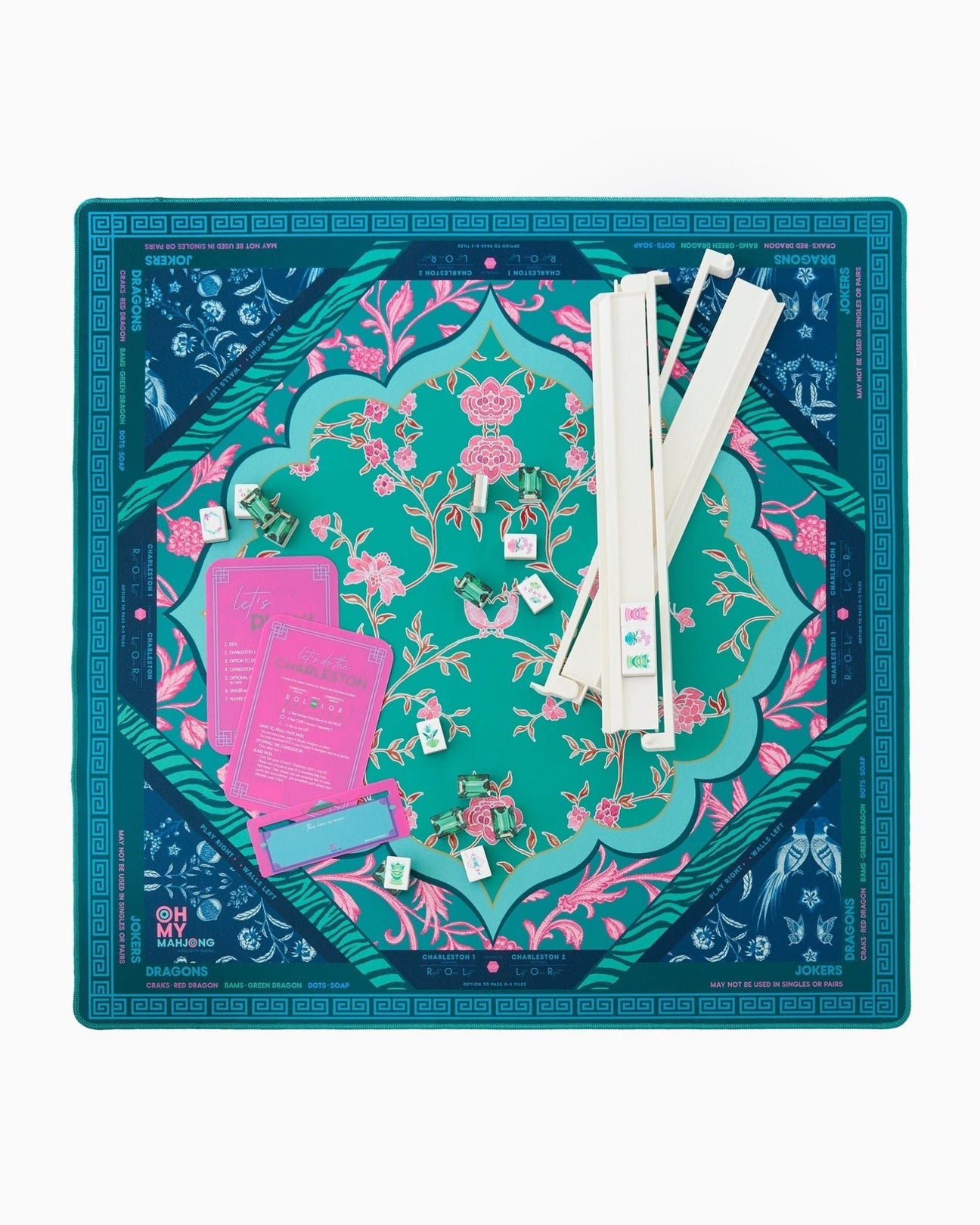 The Pink Pineapple 850 | Esme Mahjong Mat | Tallahassee FL