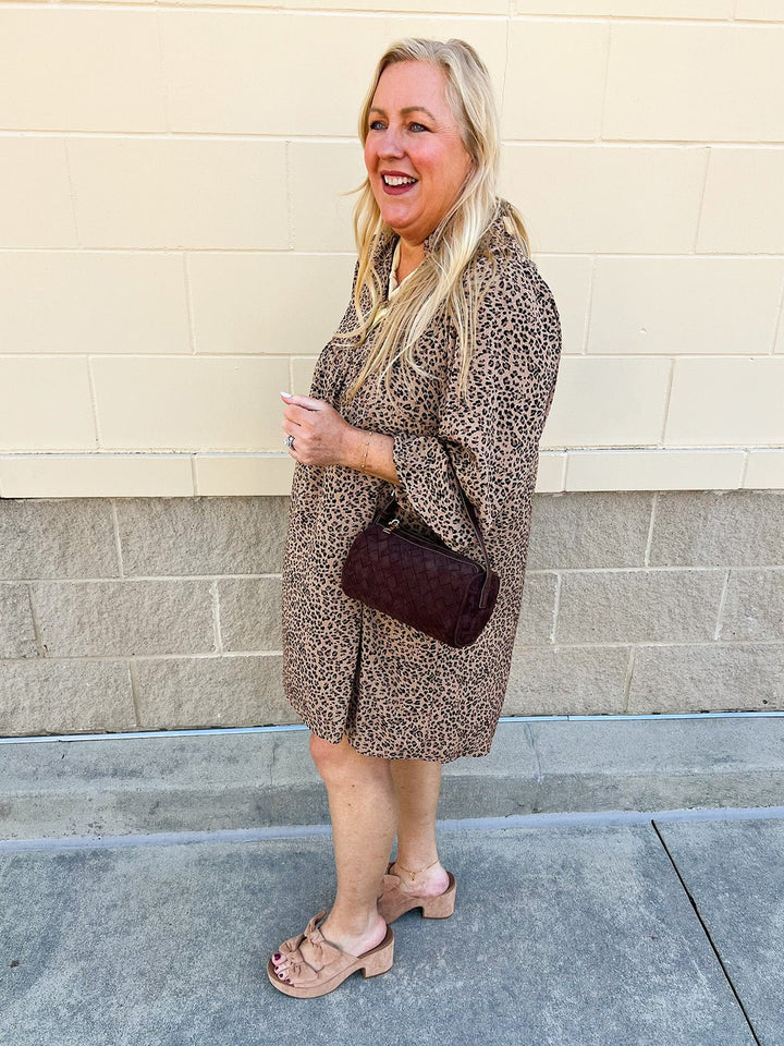 Fierce Grace Leopard Babydoll Dress | The Pink Pineapple 850