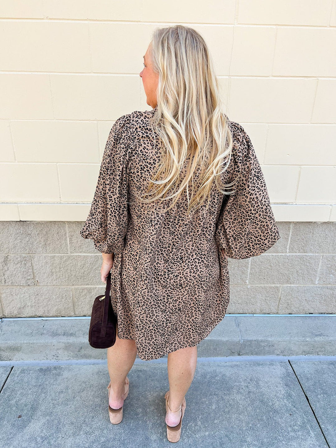 Fierce Grace Leopard Babydoll Dress | The Pink Pineapple 850